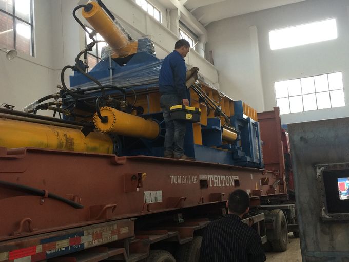 SGS Hydraulic Scrap Metal Baler Machine Y81T-315 4