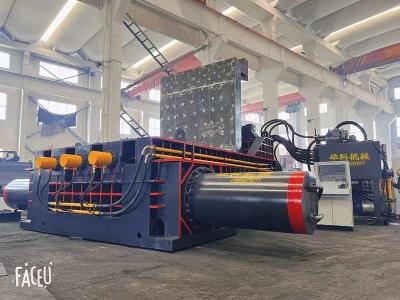 China 1000Tons Scrap Metal Baler Press 50HZ PLC With Remote Control for sale