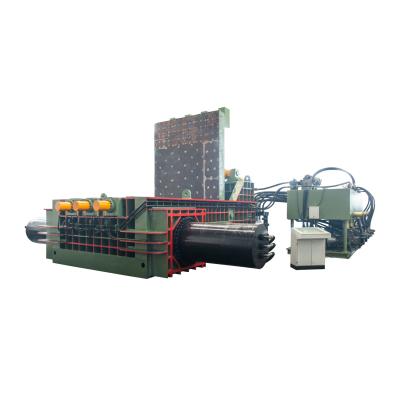China Automatic 225KW Metal Waste Baling Machine With PLC And Remote Control for sale