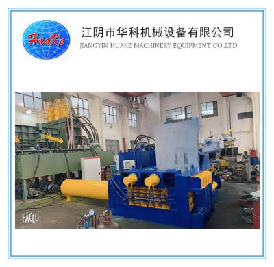 China HUAKE Y81-250 Scrap Steel Baler 250 Tons Hydraulic Power with PLC Control 4.5-6.5 TPH Capacity for sale