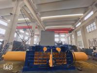 China PLC Control Metal Recycling Baler Machine Automatic 800Tons Power 700*700mm for sale