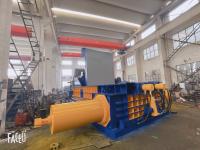 China HUAKE Y81-1000 Scrap Metal Baler Machine 180KW Power 700x700mm Bale for sale
