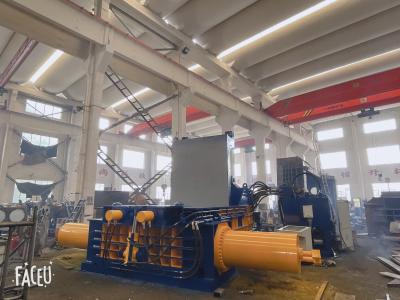 China Scrap Metal Baler Machine 3000x2500x1300mm Press Box 180KW 800 Ton Hydraulic Baling Press for sale