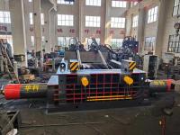 China Y81-500 Scrap Metal Baler Machine - 500 Ton Force, 500x500mm Bale Size, 6-8 Tons/Hour Capacity for sale