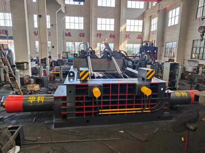 China Efficiency Remote Control Metal Baler PLC System 3x37kW Motors for sale
