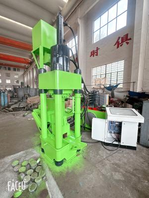 China Y83-315 Hydraulic Metal Briquetting Press - 315 Ton Force, 30KW Motor for 100-120mm Briquettes for sale