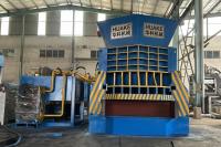 China 630 Ton Scrap Metal Box Shear 2600x1400mm Feed Opening 12-15 t/h Output for Recycling Yards for sale