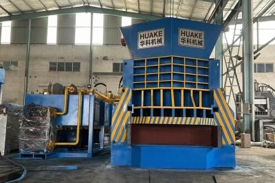 China 630 Ton Scrap Metal Box Shear 2600x1400mm Feed Opening 12-15 t/h Output for Recycling Yards for sale