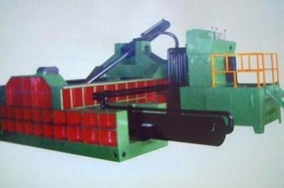 China Y81-160QF Hydraulic Scrap Metal Baler 160 Ton Force with 900×800×500mm Press Box for sale