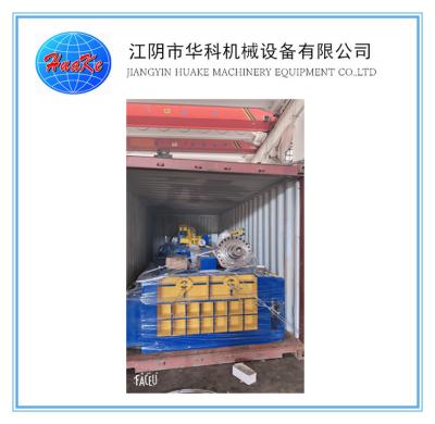 China HUAKE Y81-250 Hydraulic Scrap Metal Baler Machine 400x400mm Bale Size 2500KN for sale