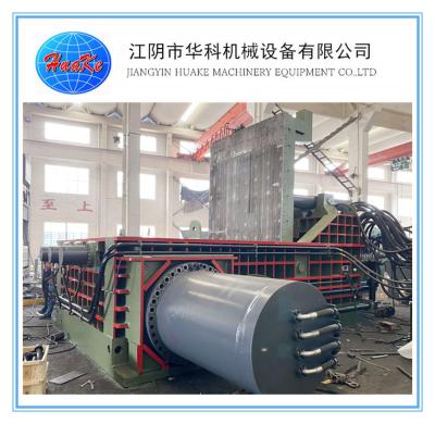 China Y81-1000 Hydraulic Scrap Baling Press Machine 1000 Ton Force with 225kW Power and PLC Control for sale