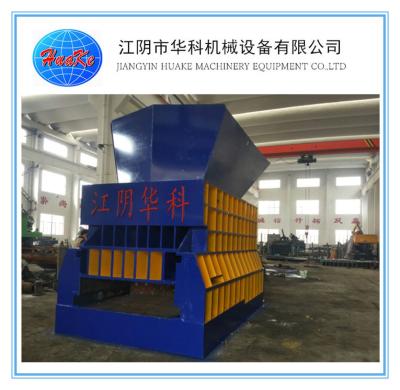 China QSW-800 Hydraulic Scrap Metal Box Shear 8000kN Cutting Force 9-12 t/h PLC Automatic Control for sale