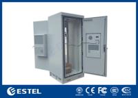 China Thermostatic 40U 19 Inch Rack Enclosures Powder Coating Outdoor Telecom Cabinet for sale