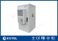 China Pole Mounted Outdoor Telecom Enclosure 19'' 24U Telecom Equipment Cabinets for sale