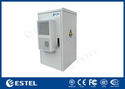 China Pole Mounted Outdoor Telecom Enclosure 19'' 24U Telecom Equipment Cabinets for sale