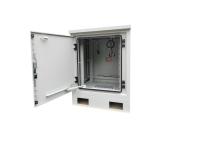 China Pole Mounted Outdoor Telecom Enclosure 19''  Telecom Equipment Cabinets Battery RRU Cabinet for sale