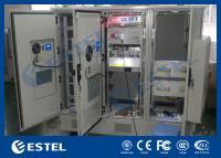 China Galvanized Steel Integrated Base Station Cabinet , Outdoor Server Cabinet for sale