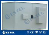 China Two Compartment Cooler Outdoor Communication Cabinets Assembled Structure IP55 for sale