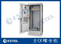 China Professional PDU IP55 Outdoor Telecom Cabinet Grey Color 1800X900X900 mm for sale