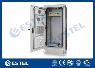 China Professional PDU IP55 Outdoor Telecom Cabinet Grey Color 1800X900X900 mm for sale