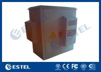 China Custom Double Wall PDU Base Station Cabinet , Outdoor 19'' Rack Enclosure for sale