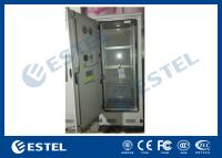 China Custom 4 Shelves Outdoor Battery Cabinet Galvanized Steel 5% - 100% Relative Humidity for sale