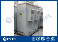 China Two Front Doors Outdoor Rack Enclosure BTS Cabinet With Mixed Working Fluid Heat Exchanger for sale