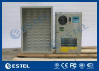 China DC48V 300W Outdoor Cabinet Air Conditioner Variable Frequency Grey Color Low Noise for sale