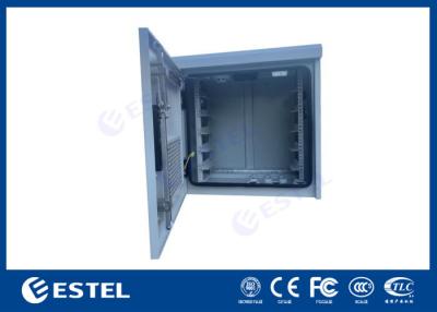 China 10U Wall Mount Telecom Rack Waterproof Outdoor Telecommunication Cabinet for sale