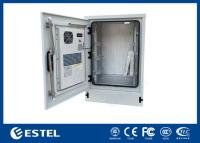 China One Front Door Outdoor Telecom Cabinet 16U 19Inch 20mm PEF Insulation 650*650*1000mm for sale