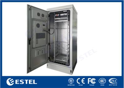 China 19 Inch Rack 40U Outdoor Equipment Enclosure IP55 Telecommunication Cabinet for sale