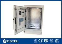 China 16U Waterproof Outdoor Telecom Cabinet 19 Inch Electronic Equipment Enclosures for sale