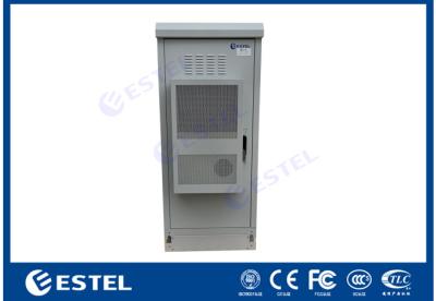 China 19 Inch Rail Floor Mounted Cabinet Single Wall Galvanized Steel With PDU for sale