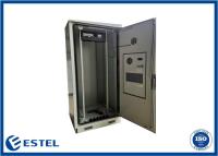 China 40U IP55 Outdoor Equipment Cabinet Anti Corrosion With Front And Rear Door for sale
