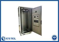 China Waterproof 40U Outdoor Telecom Cabinet With Remote Monitory System And Power Distribution for sale