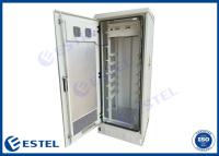 China Single Wall Anti Theft Outdoor Telecom Equipment Cabinets With AC Conditioner for sale