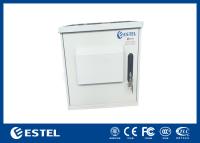 China Fan Cooling Pole Mount Enclosure Telecom Outdoor Cabinet Assembled / Welded Stucture for sale