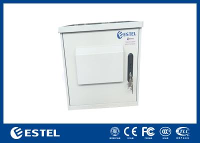 China Fan Cooling Pole Mount Enclosure Telecom Outdoor Cabinet Assembled / Welded Stucture for sale