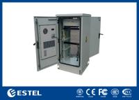 China IP65 26U Outdoor Telecom Cabinet 19 Telecom Rack With Monitory Unit for sale