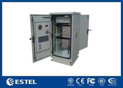China IP65 26U Outdoor Telecom Cabinet 19 Telecom Rack With Monitory Unit for sale