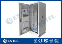 China IP55 Rated 19 Inch Rack 38U Outdoor Server Cabinet With Air Conditioner For Cooling for sale