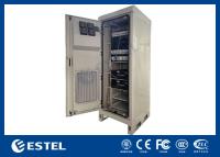 China Integrated Outdoor Telecom Equipment Cabinets Floor Mounted With Rectifier Power System for sale