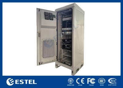 China Integrated Outdoor Telecom Equipment Cabinets Floor Mounted With Rectifier Power System for sale