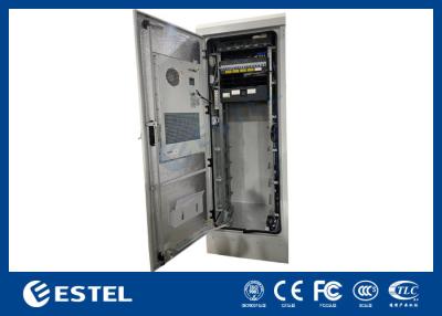 China Waterproof 40U Outdoor Communications Cabinet With Remote Monitory System / PDU for sale