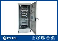 China Single Wall IP55 Waterproof 40U Outdoor Telecom Cabinet Anti Corrosion for sale