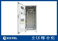 China Single Wall IP55 Waterproof 40U Outdoor Telecom Cabinet Anti Corrosion for sale