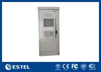 China Single Wall IP55 Waterproof 40U Outdoor Telecom Cabinet Anti Corrosion for sale