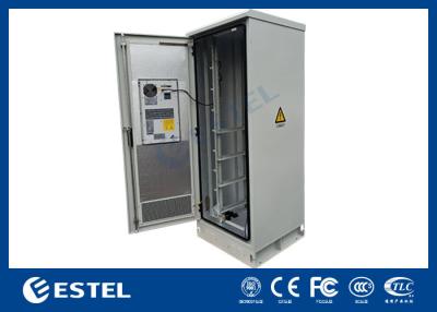 China 38U Single Floor Mounted Outdoor Electrical Enclosures Cabinets With Air Conditioner for sale