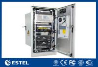 China 28U Intergrated Outdoor Power Cabinet With Rectifier System UPS Battery Energy Storage Enclosure for sale