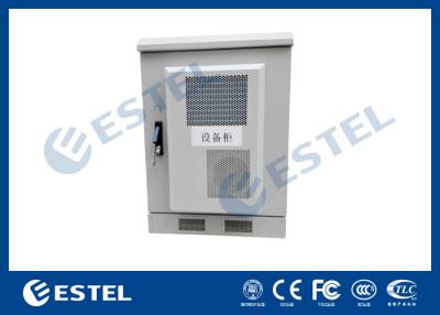 China Small Size Outdoor Telecom Equipment Cabinets Customized Sheet Metal Box With Heat Exchanger for sale
